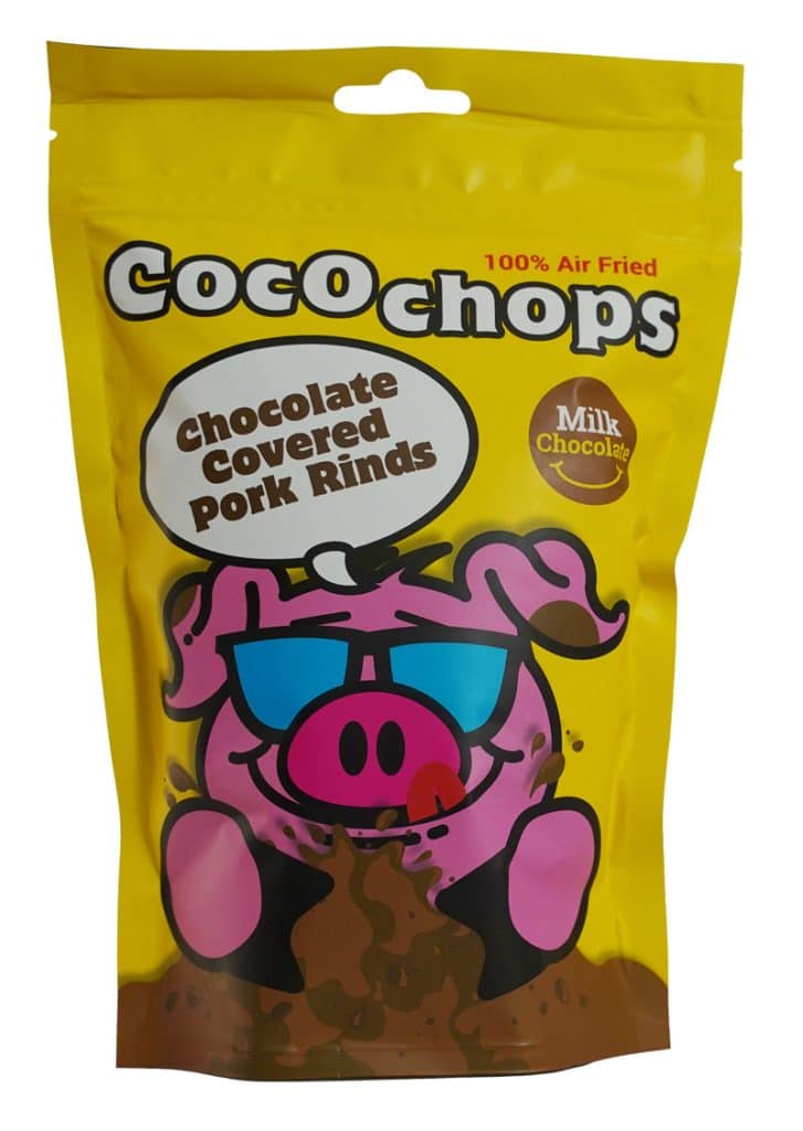MILK CHOCOLATE – Coco Chops Chocolate Covered Pork Rinds