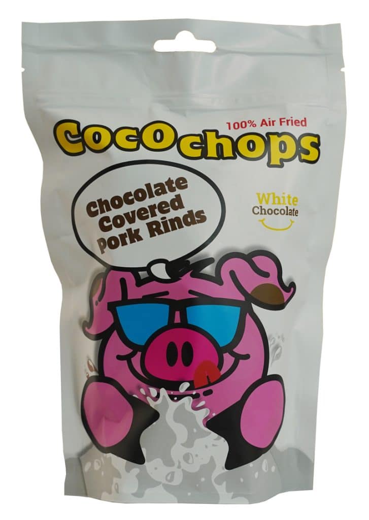 Coco Chops Chocolate Covered Pork Rinds